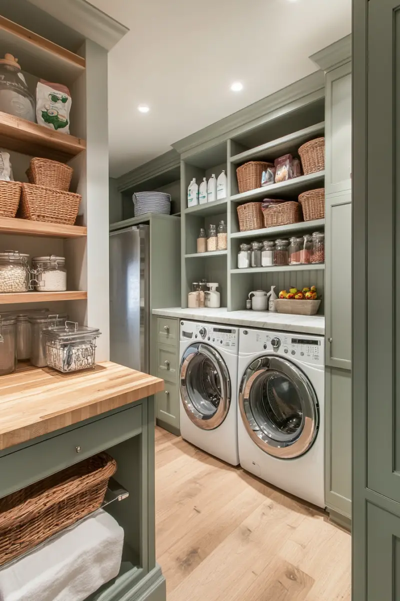 13 Pantry-Laundry Room Combos For Efficient Homes – DreamyHomeStyle