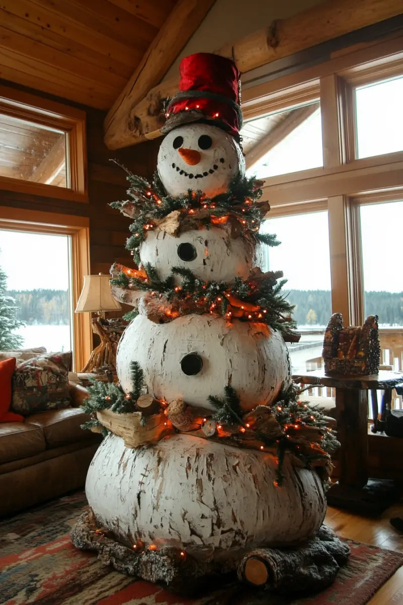 Frosty Fun: 11+ Snowman Christmas Tree Inspirations – DreamyHomeStyle