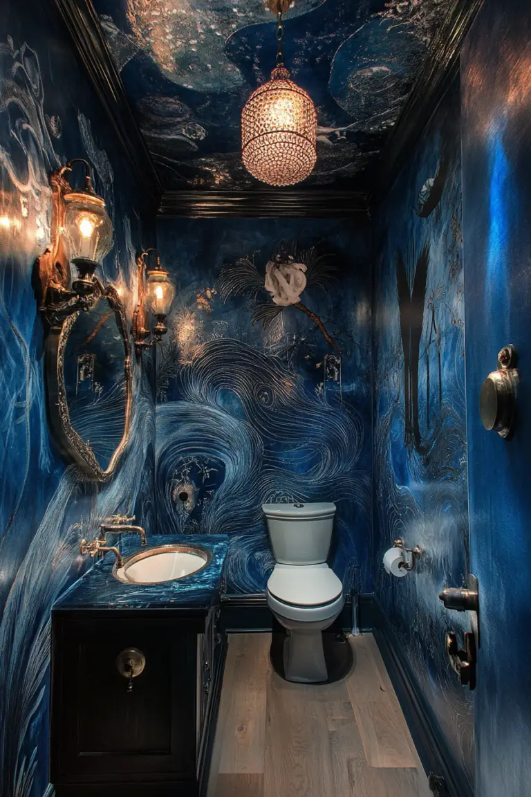 13 Moody Half Bath Ideas You’ll Adore – DreamyHomeStyle