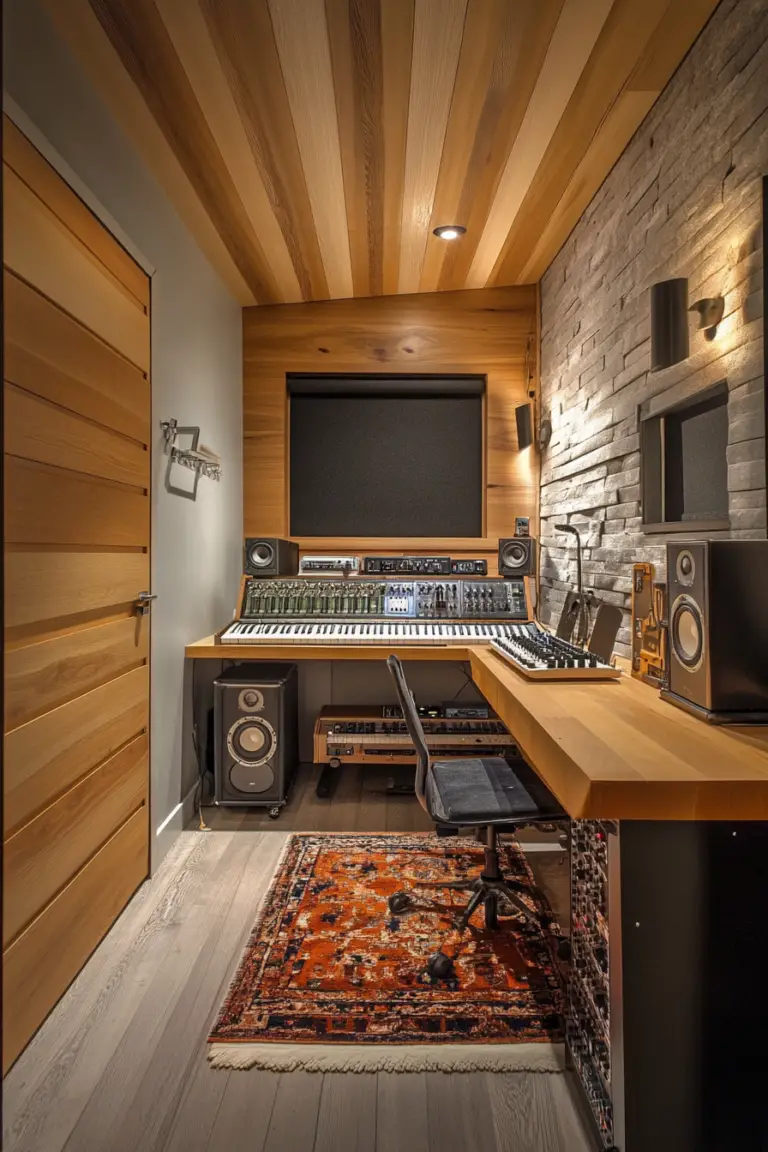 12 Inspiring Small Music Studio Ideas For Your Home – DreamyHomeStyle