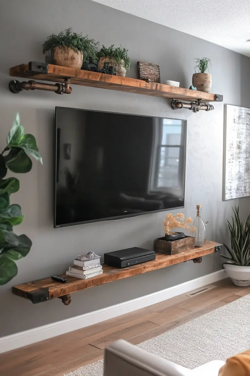 13 Sleek Floating TV Stand Ideas To Modernize Your Space – DreamyHomeStyle