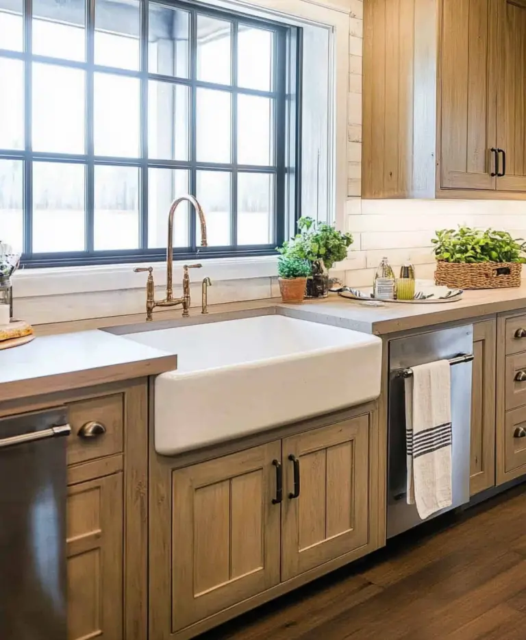 13 Stunning Light Brown Cabinet Kitchens – DreamyHomeStyle