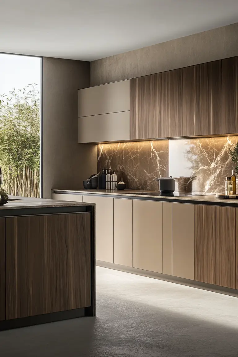 13 Stunning Light Brown Cabinet Kitchens – DreamyHomeStyle