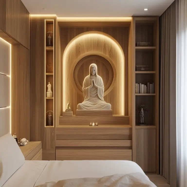 13 Inspiring Prayer Corner Ideas For Your Bedroom Retreat – DreamyHomeStyle