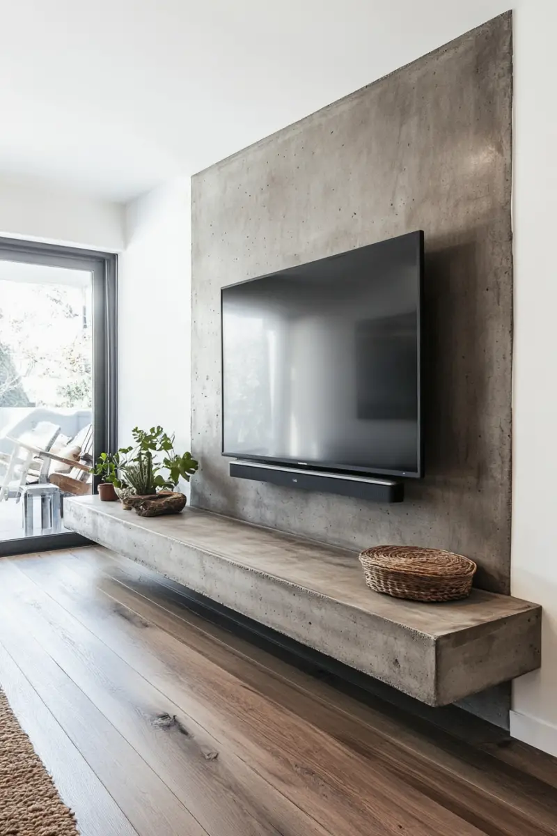 13 Sleek Floating TV Stand Ideas To Modernize Your Space – DreamyHomeStyle