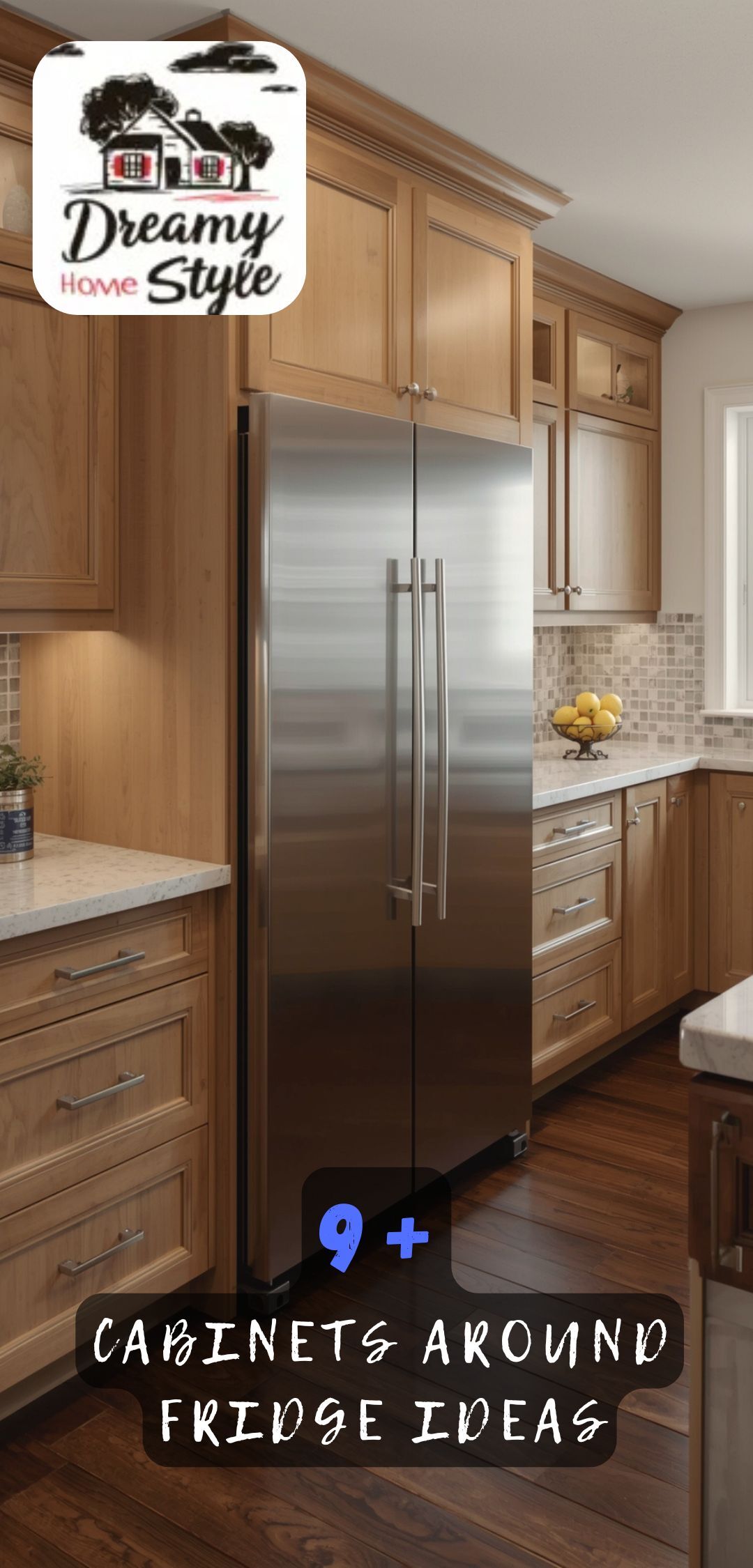 Modern Kitchens Are Copying These Fridge Cabinet Layouts – DreamyHomeStyle