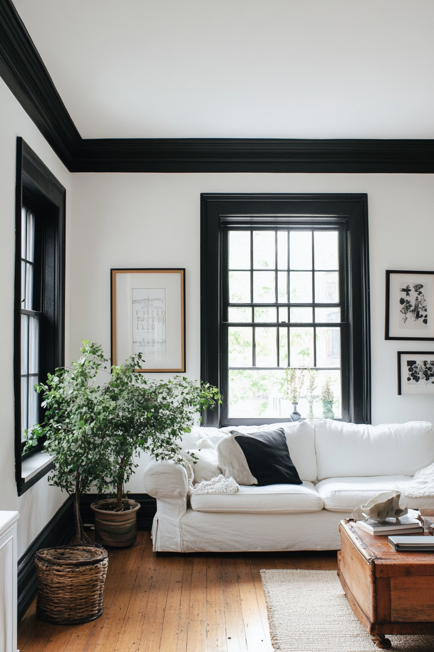 Make Black Trim Pop: 15+ Wall Color Ideas – DreamyHomeStyle