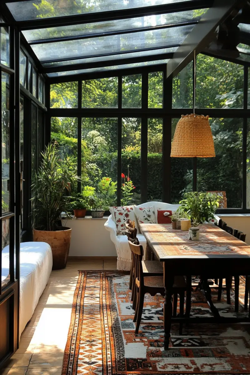 15+ Sunroom Dining Room Designs For Every Style – DreamyHomeStyle