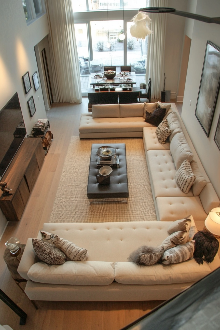How These 12 Creative Long Rectangle Living Room Layouts Will Change Your Perspective ...