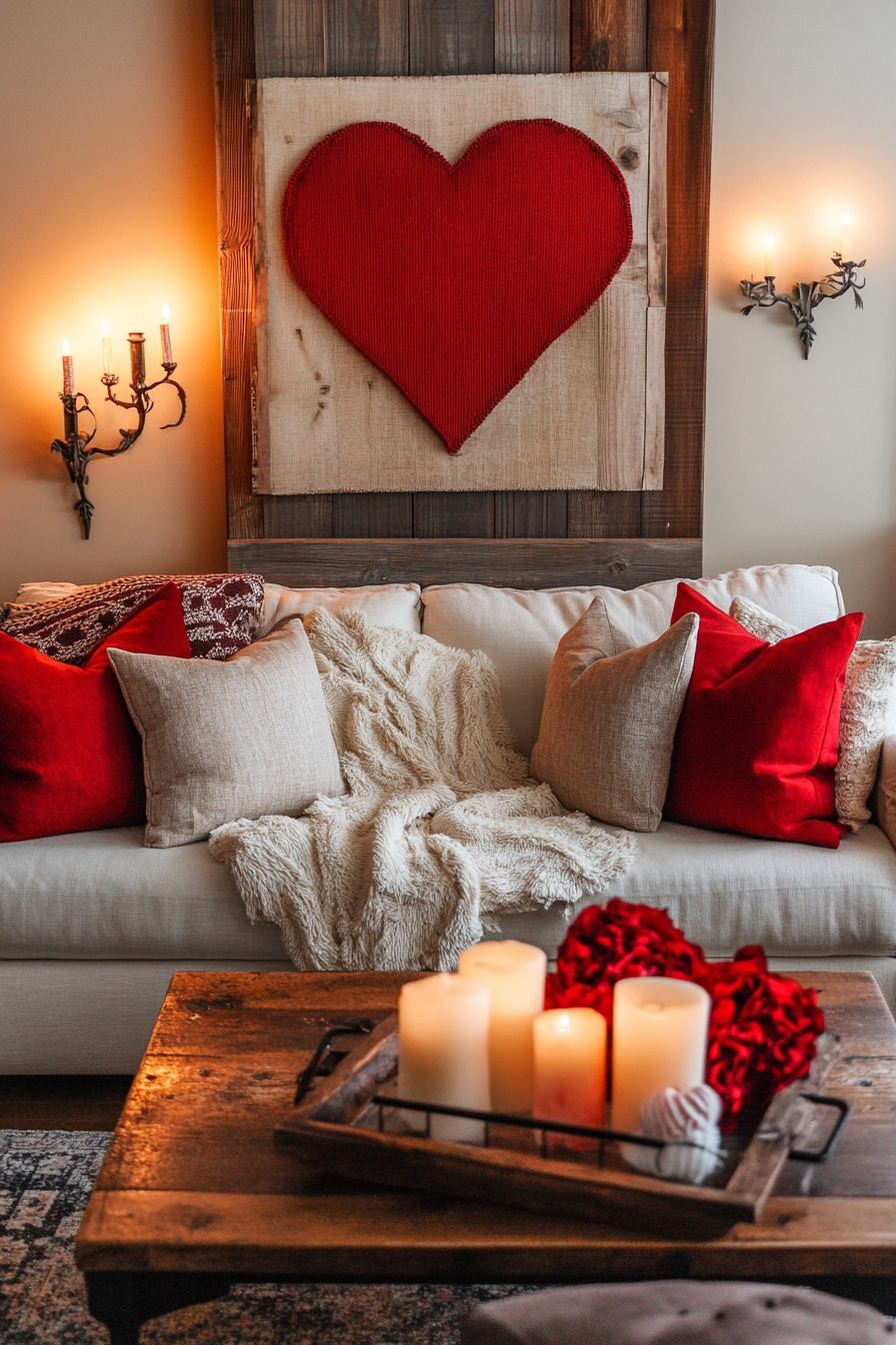 How These 11 Rustic Farmhouse Valentine’s Decor Ideas Will Transform ...