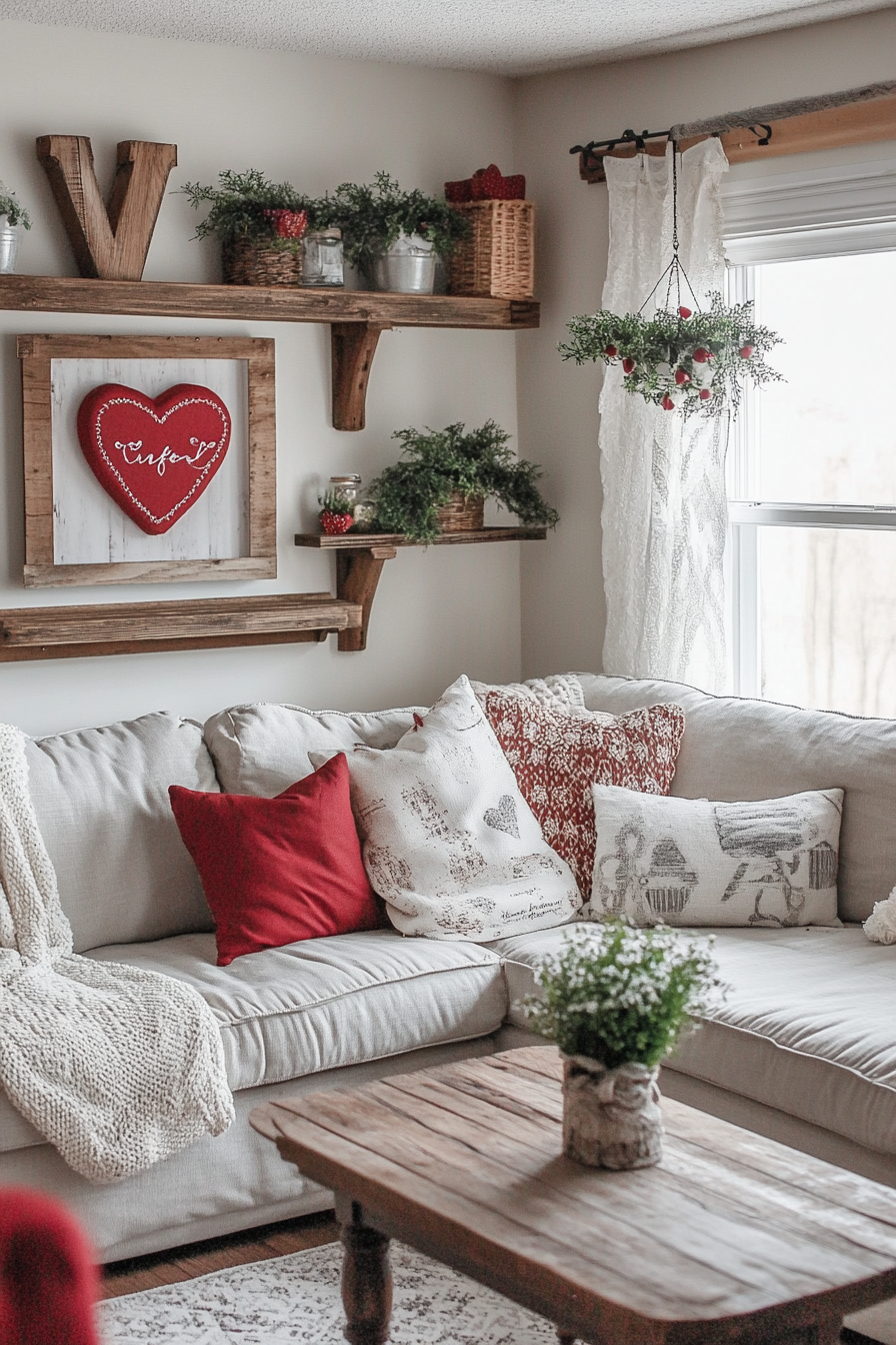How These 11 Rustic Farmhouse Valentine’s Decor Ideas Will Transform ...