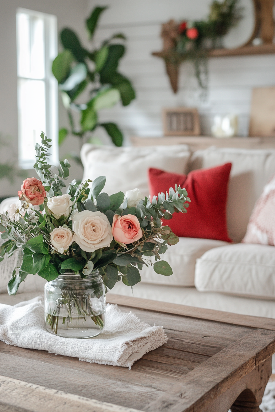 How These 11 Rustic Farmhouse Valentine’s Decor Ideas Will Transform ...