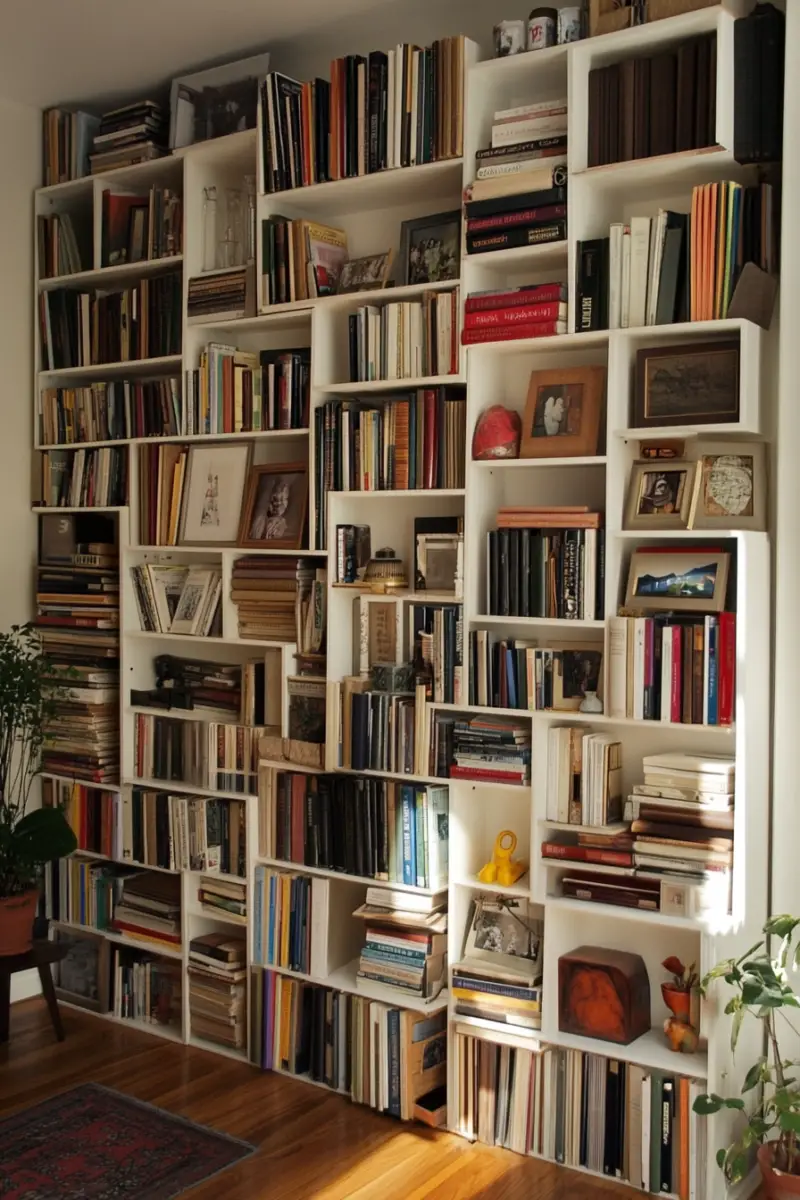 7+ Full Wall Bookshelf Ideas That Will Make You Want To Read More ...