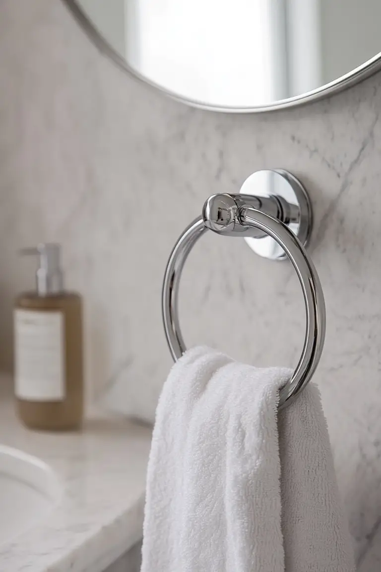 These Towel Ring Placement Ideas Are A Game Changer For Your Bathroom ...