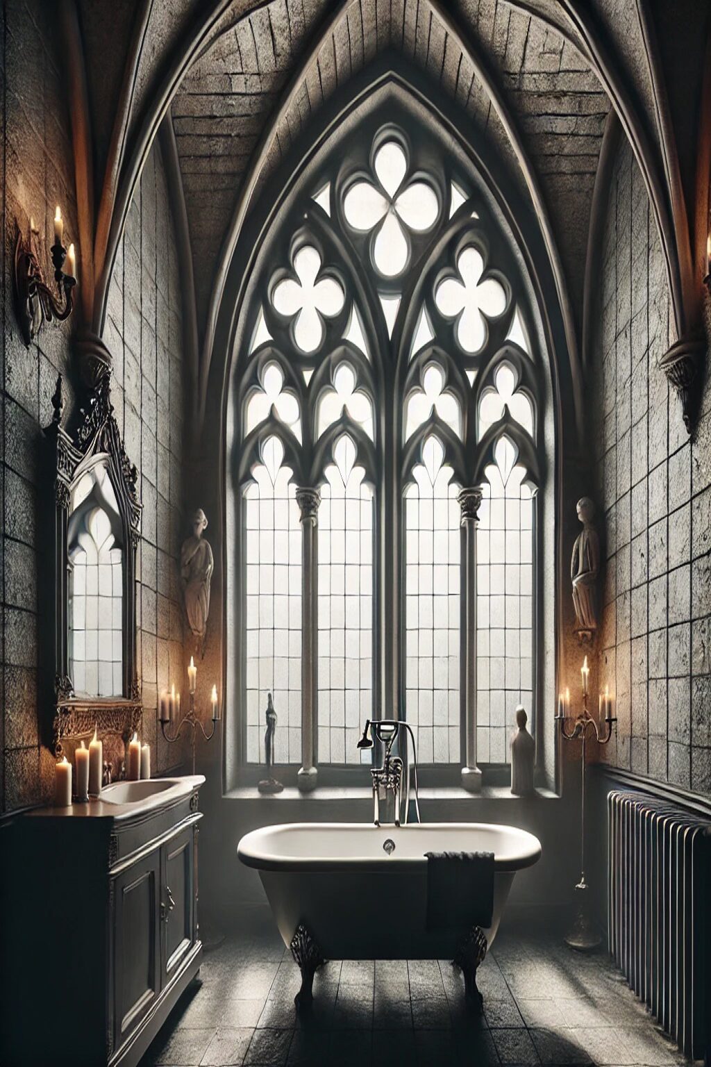 13 Gothic-Inspired Bathroom Designs That Will Leave You Spellbound ...