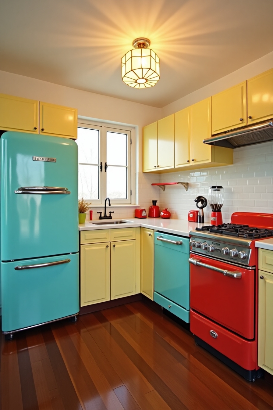 Nostalgic 1950s Kitchen Designs for a Retro Feelperma:1950s kitchen ...