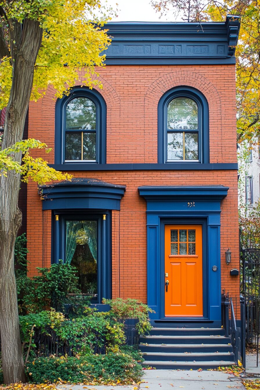Stunning Orange Brick Exterior Color Schemes To Transform Your Home ...