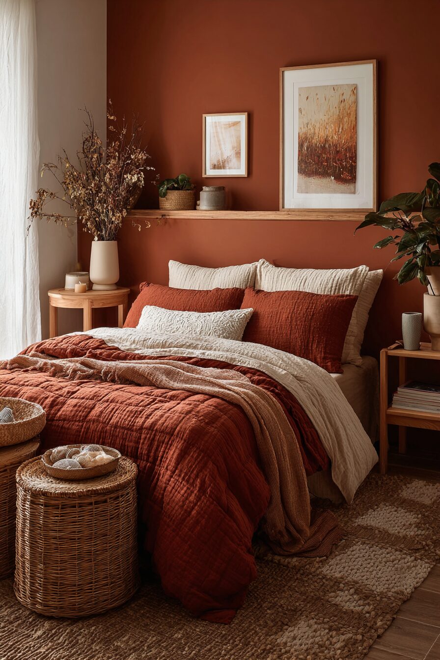 Beautiful Earth Tone Bedroom Ideas You’ll Love – DreamyHomeStyle