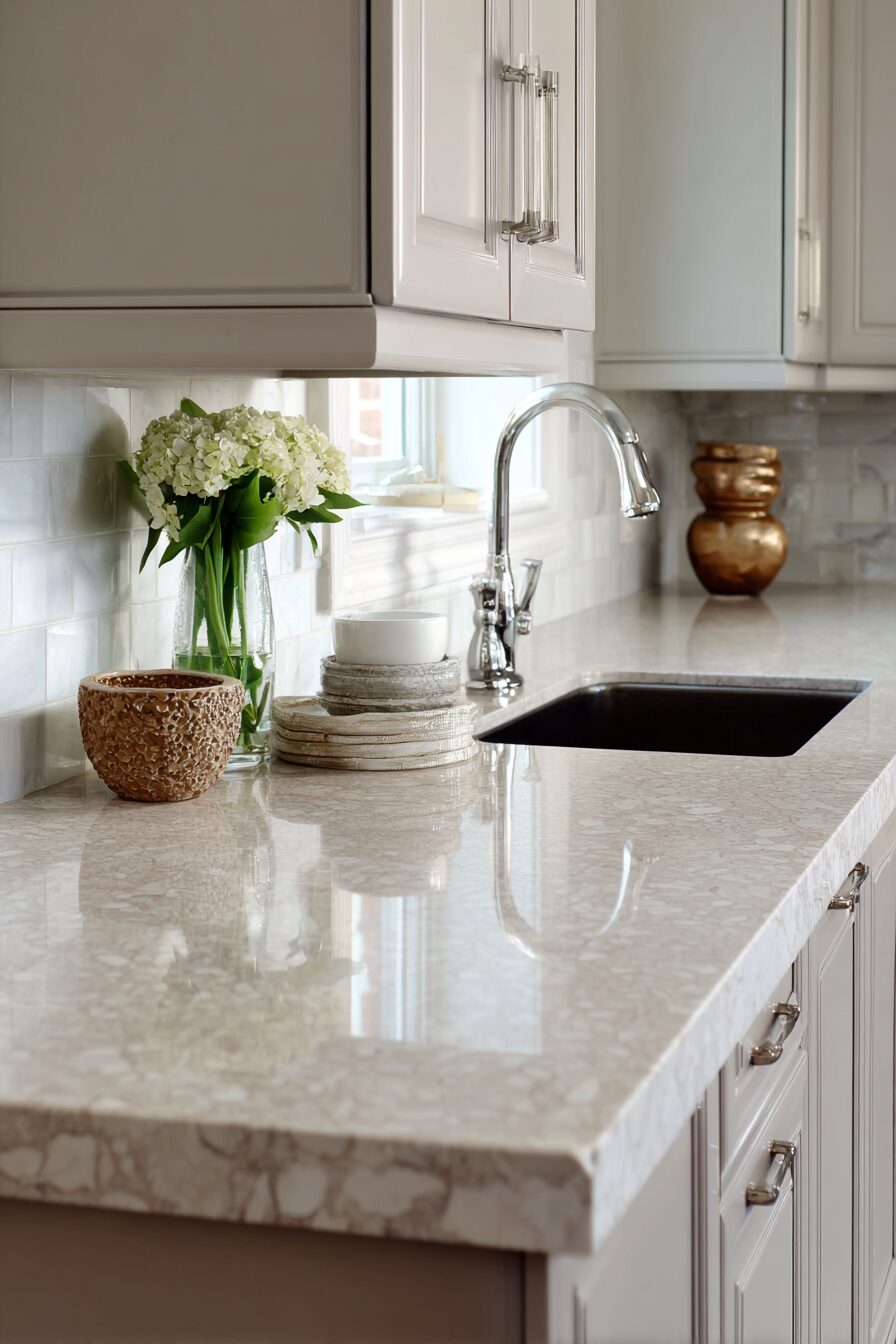Discover The Beauty Of Warm Quartz Kitchen Countertops – DreamyHomeStyle