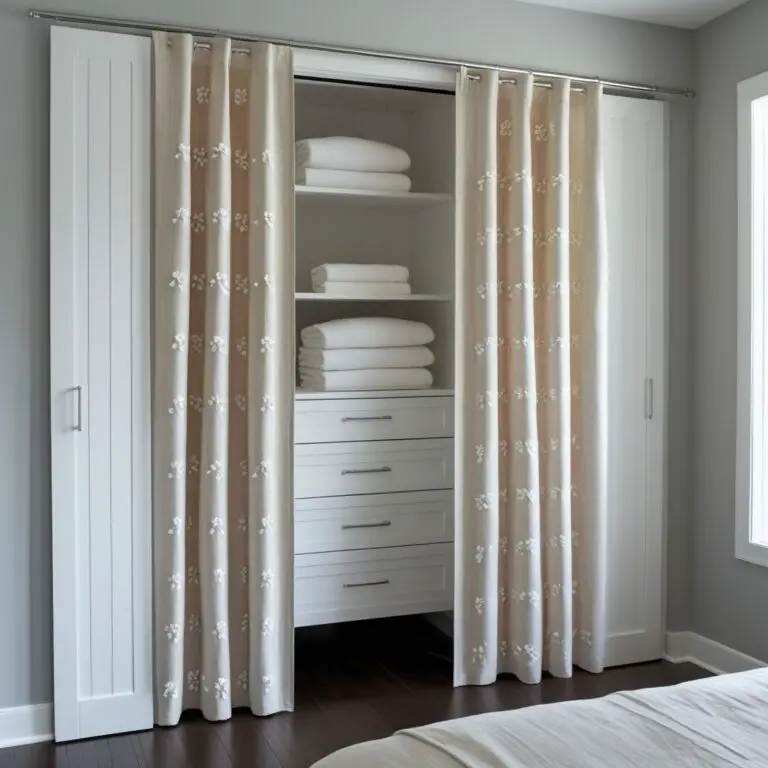 Closet Curtain Ideas That Look Way Better Than Doors – DreamyHomeStyle